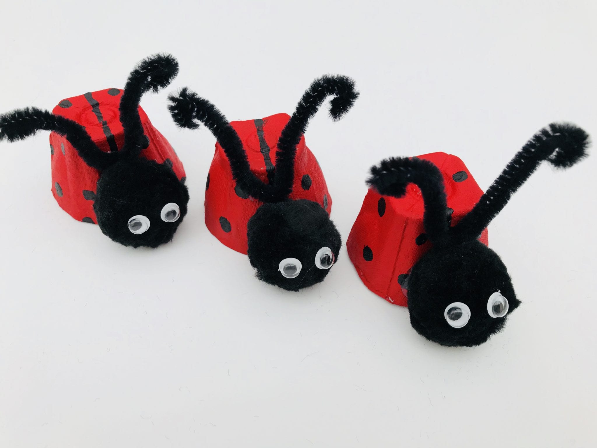 Ladybird Egg Cups - Mas & Pas