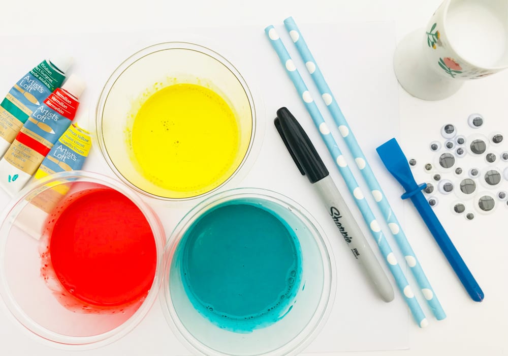 Amazing blow paint aliens - Mas & Pas