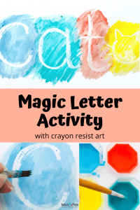 Magic letters activity | Playtime Learning | Mas & Pas