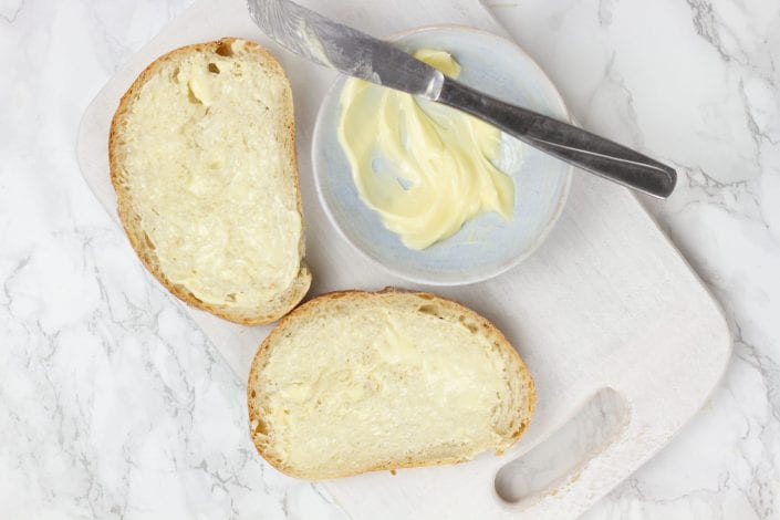 Leftover turkey and cheese toastie - MyKitchen - Mas & Pas