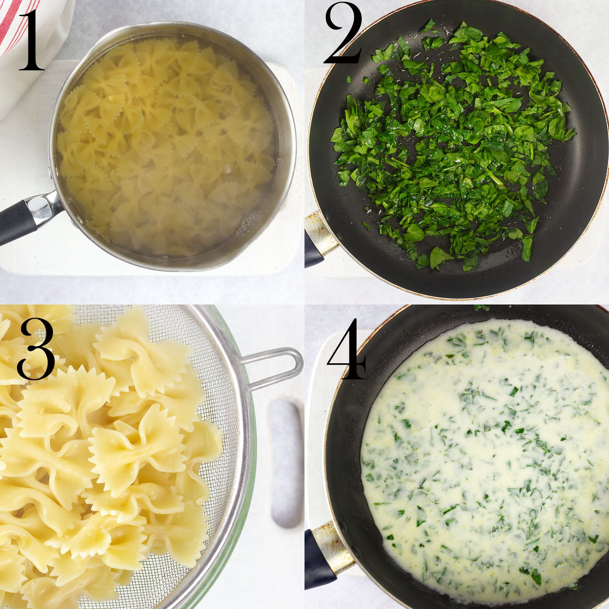 Salmon pasta bows - Family meals - MyKitchen - Mas & Pas