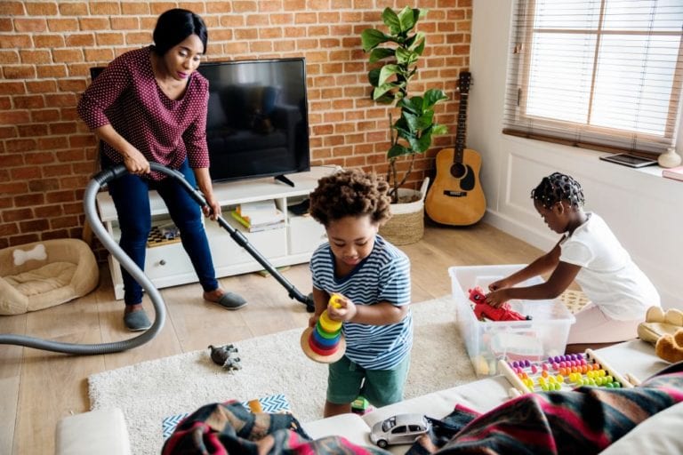 10 stress-free ways to get kids helping around the house - Mas & Pas