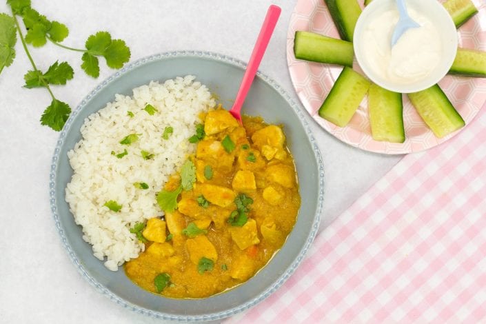 Kids chicken curry | Family Meals | Mas & Pas