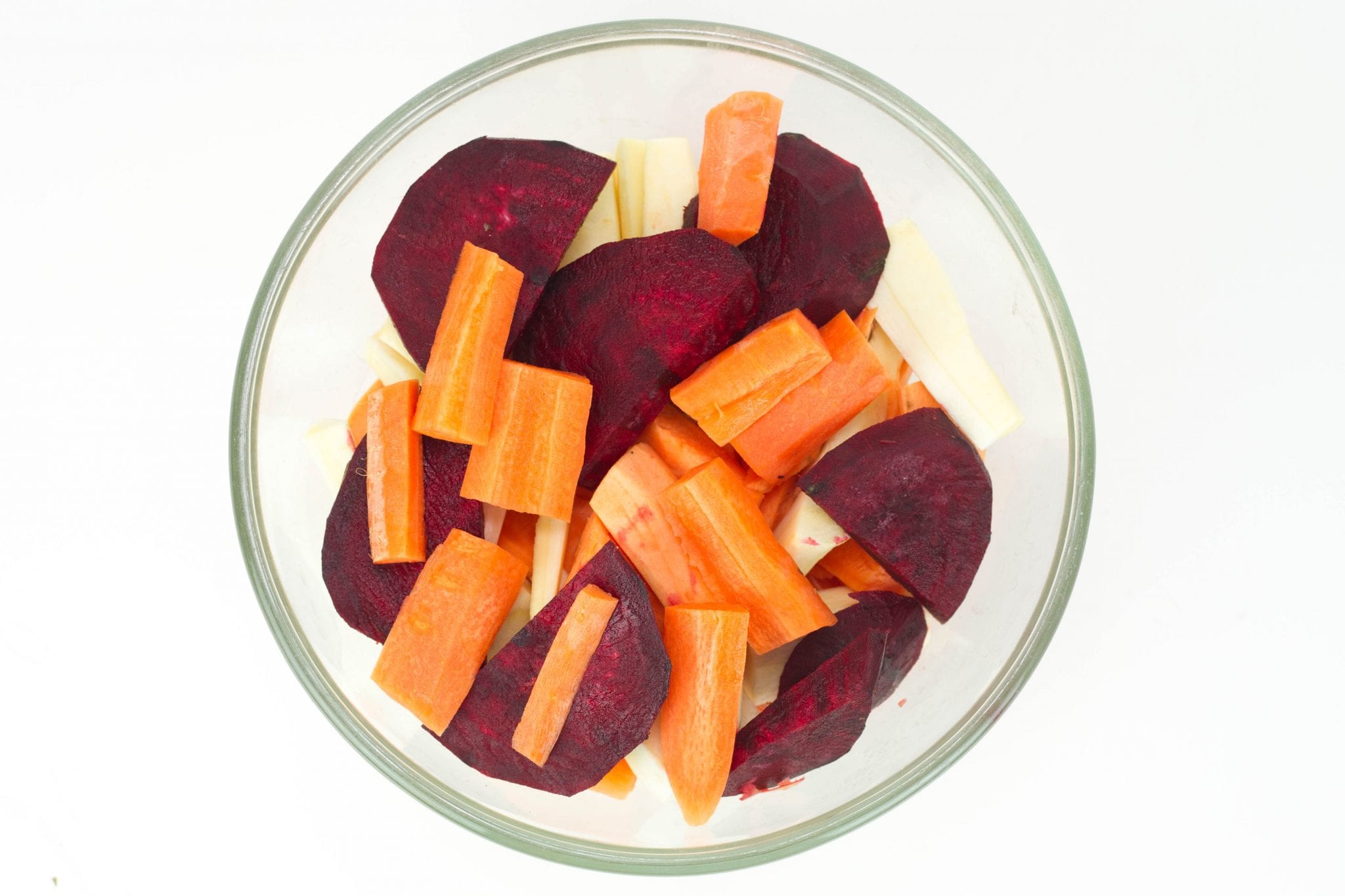Roasted beetroot and root vegetables | Family Dinners | Mas & Pas