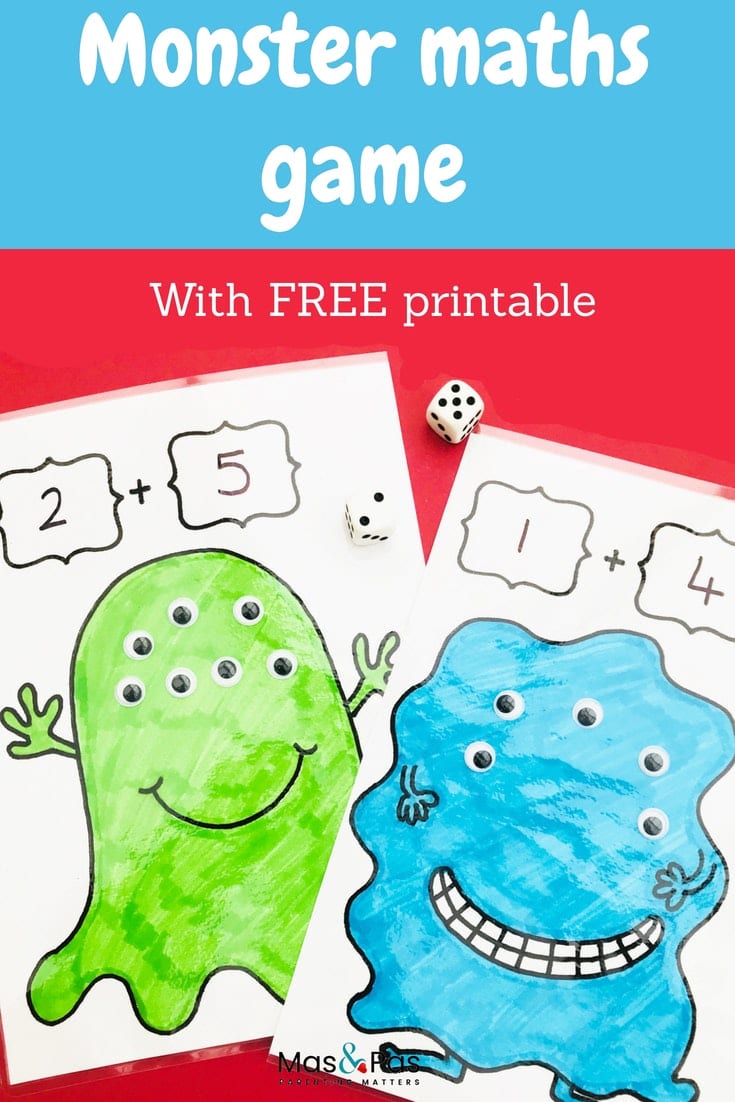 Number bond game with monster fun | Playtime Learning | Mas & Pas