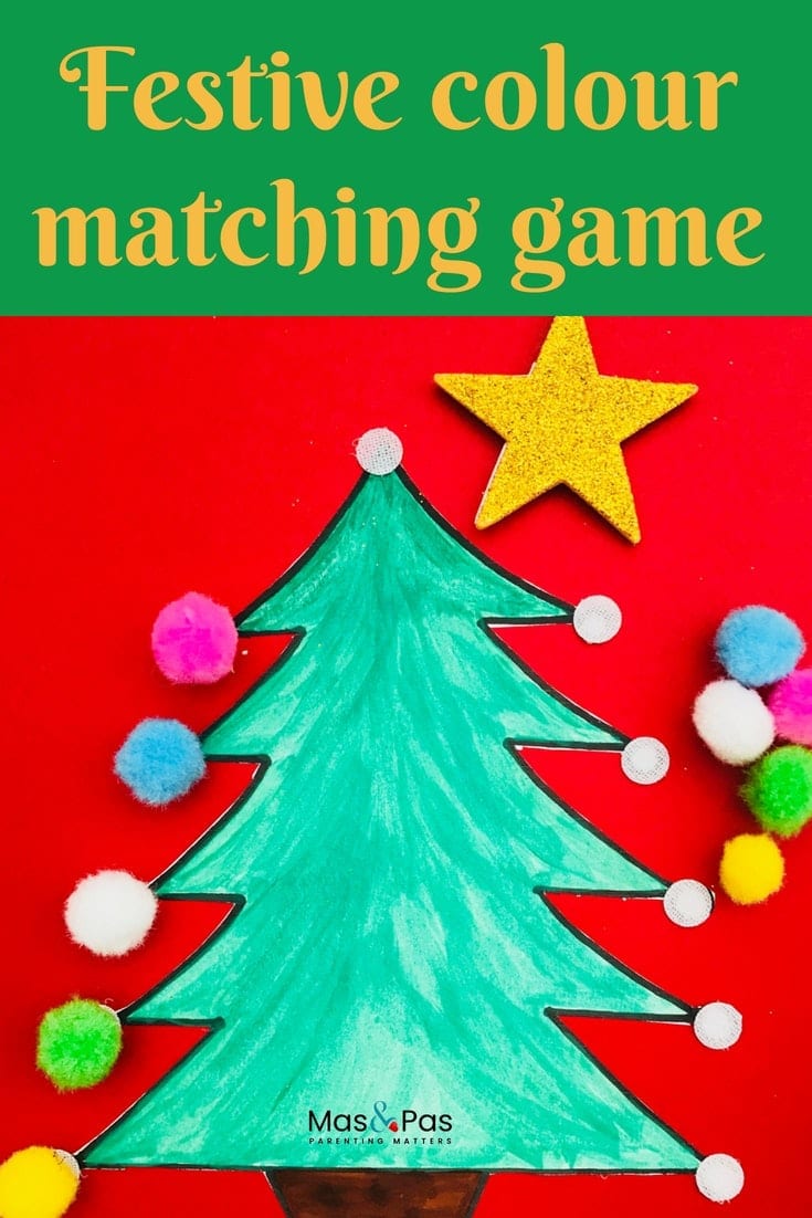Christmas tree color matching game | Festive learning fun | Mas & Pas