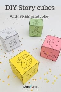 Fantastical DIY story cubes | Learning Fun | Mas & Pas
