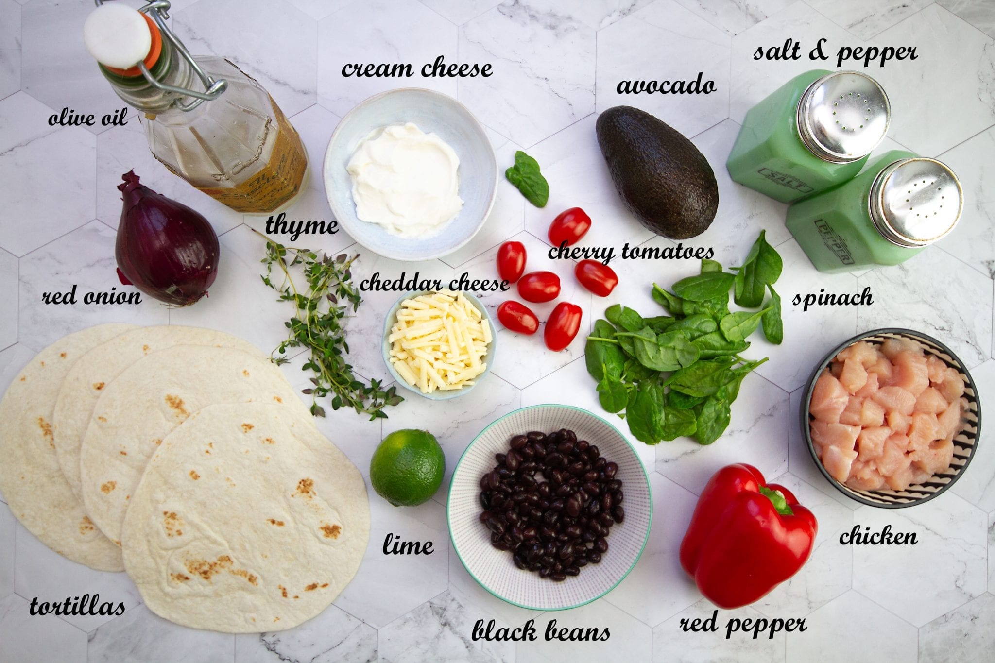 Black bean Mexican chicken wrap | Packed Lunches | Mas & Pas