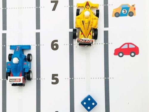 Race Car Addition Game | Playtime Learning | Mas & Pas