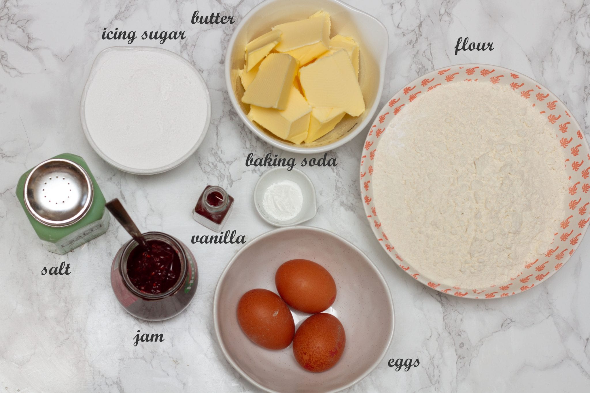 Pasta Flora - Jam Tart Squares | Kids Treats & Snacks | Mas & Pas