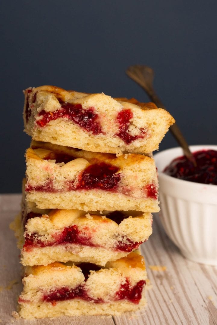 Pasta Flora - Jam Tart Squares | Kids Treats & Snacks | Mas & Pas