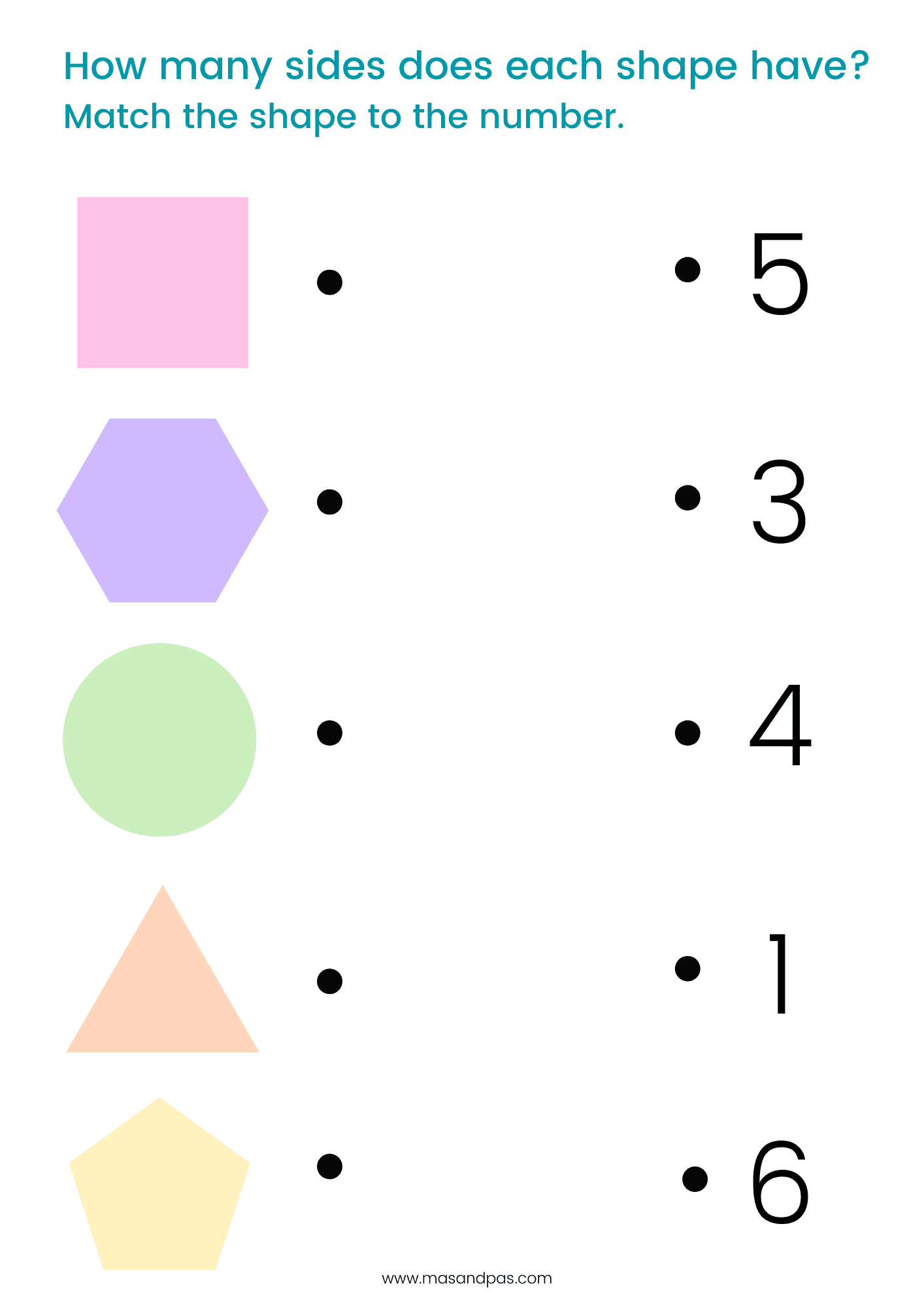 2D Shapes Activity Pack | Free Learning Resources | Mas & Pas