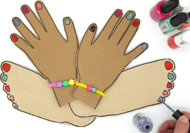 Pretend Nail Salon Activity with Wipeable Boards | Fun Activity | Mas & Pas