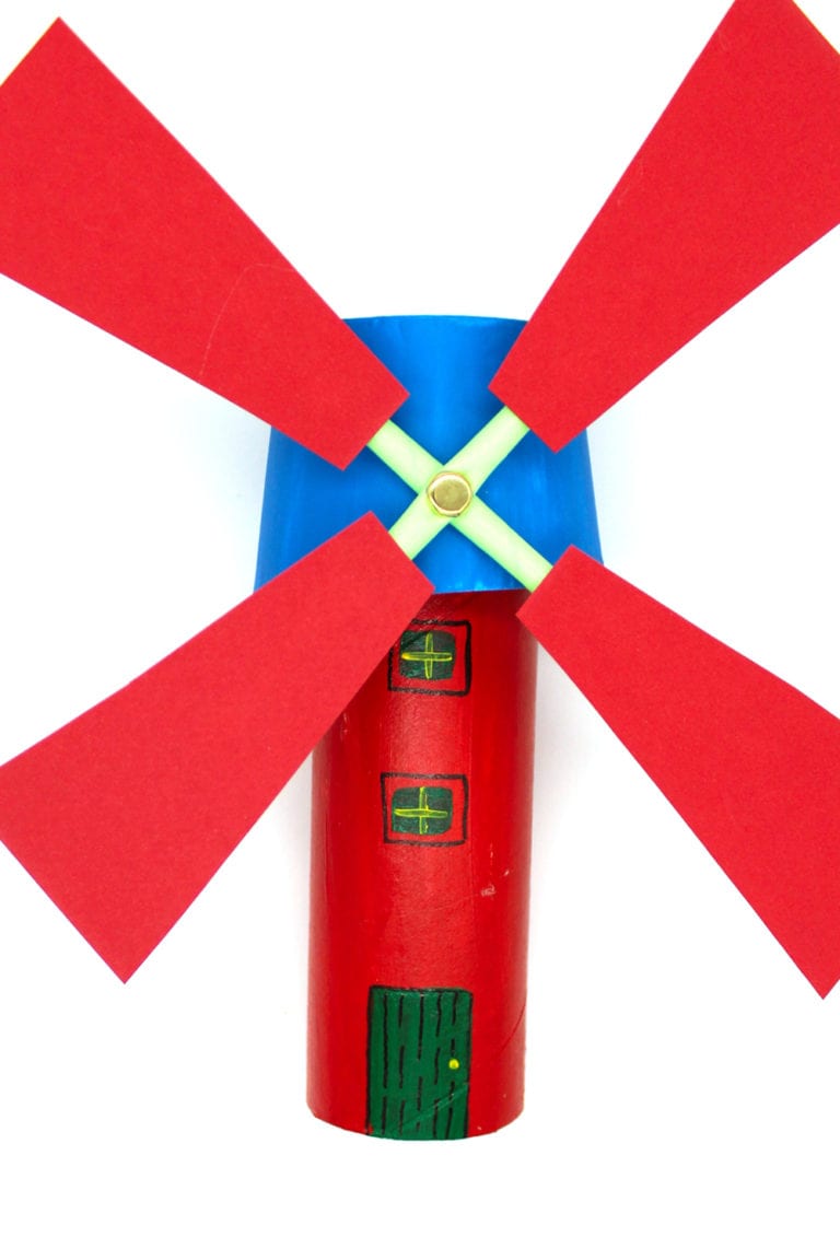 Paper Roll Windmill Craft | Fun Kids Crafts | Mas & Pas
