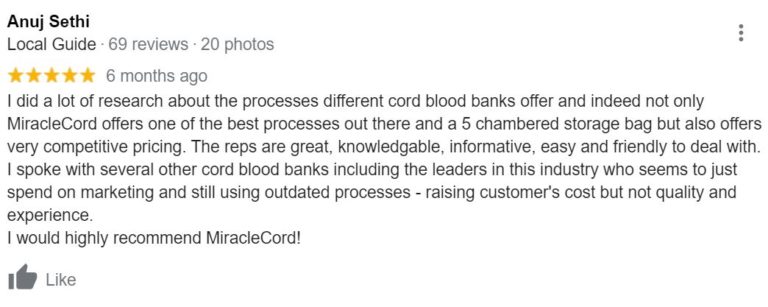 MiracleCord Review: Is This Stem Cell Preservation Worth the Cost?